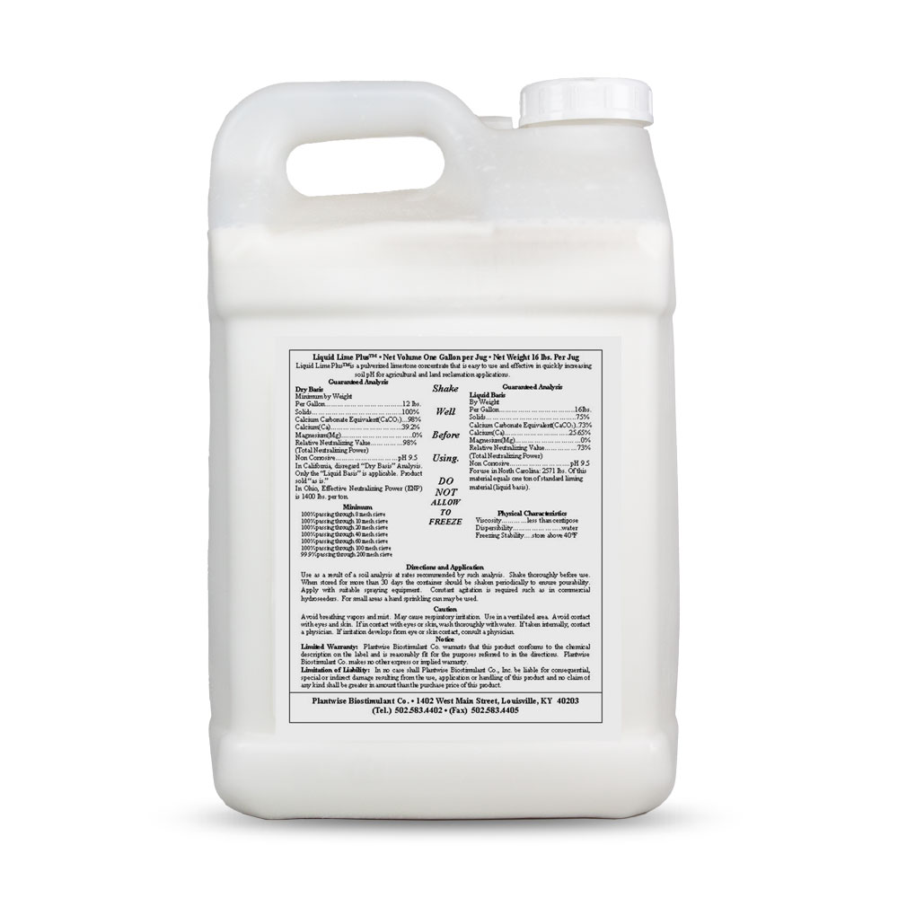 Caudill Seed | Liquid Lime Supplier - Wholesale & Bulk - 2.5 Gallon
